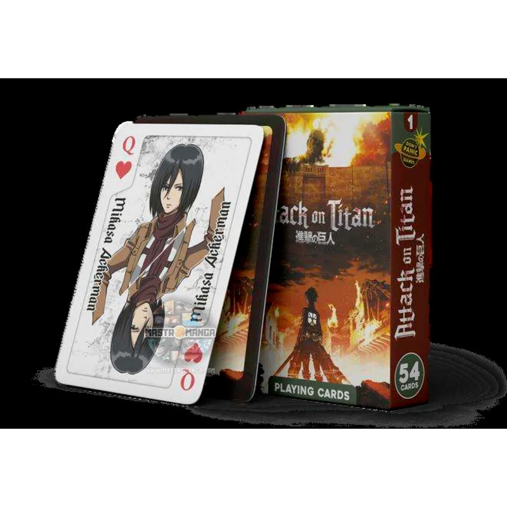 Attack On Titan Playing Cards – MastroManga
