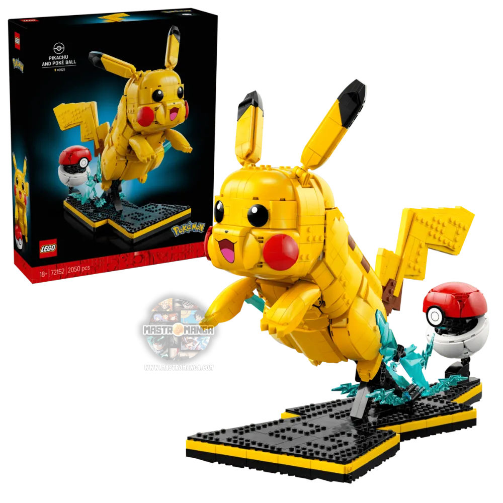 Pikachu & Poké Ball Pokémon LEGO – MastroManga