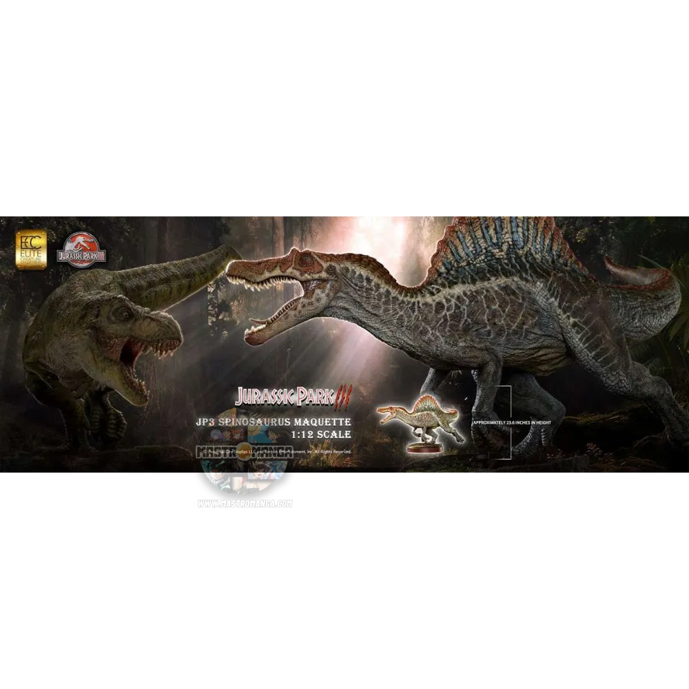 Spinosaurus Jurassic Park 3 Maquette Elite Creature Collectibles ...