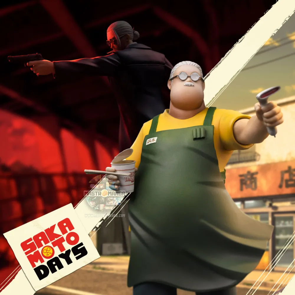 Taro Sakamoto Sakamoto Days Deluxe Iron Studios – MastroManga